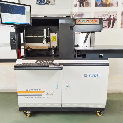 China Ejon Y20L Automatic Outdoor 3D Neon Sign Making Machine for Channel Letter Bending for sale