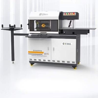 China 20cm Wide Channel Letter Bending Machine for LED Signage Ejon Y20L Servo Control for sale