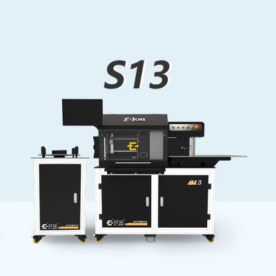 China Stainless Steel Ejon S13 Metal Advertising Signs Channel Letter Bending Machine for 0.4-1.2mm Aluminum Plate for sale