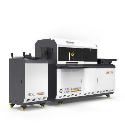 China Multi-materials Process Shop Sign 3D LED Signage Making Channel Letter Bending Machine for sale