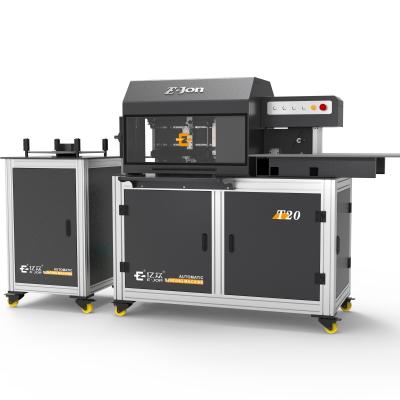 China EJON T20 2mm Aluminum Stainless Steel Channel Letter Bending Machine 550KG Weight Ideal for sale