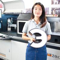 China ET20C Channel Letter Bending Machine for Aluminum and Stainless Steel V-Cutting Flange Notching for sale