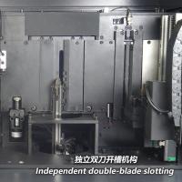 China ET20 200MM Front and Back Slotting Trimcap Edged Aluminum Channelume Stainless Steel Channel Letter Bending Machine for sale
