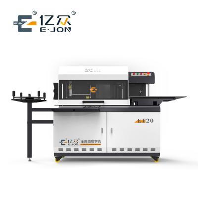 China EJON ET20 200MM Multifunctional Front and Back Slotting Aluminum Trimcap Stainless Steel Channel Letter Bending Machine for sale