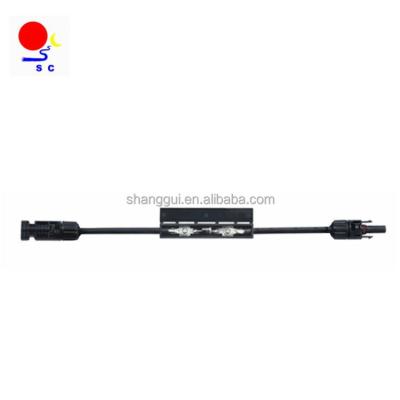 China Glass Solar PPO BIPV Double Module PV-SC0903 IP65 Junction Box Small Solar Combiner for sale