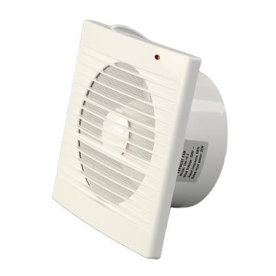 China Wall Mounting 6 Inch Plastic Square Ventilation Extractor Fan for Bathroom Kitchen for sale