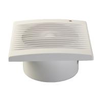China Wall Mounting 6 Inch Plastic Square Ventilation Extractor Fan for Bathroom Kitchen for sale