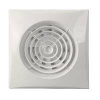 China AC Electric 6 Inch Bathroom Wall Mounted Louver Axial Air Extractor Fan White Black for sale
