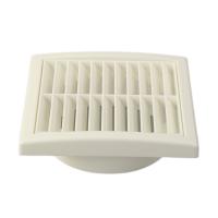 China 240V HVAC AC Double Deflection Plastic Exhaust Supply Air Grille for Manufacturing Plant for sale