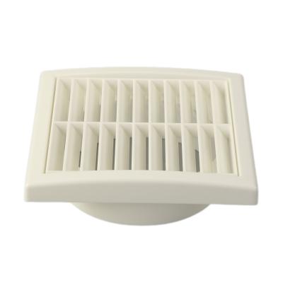 China 240V HVAC AC Double Deflection Plastic Exhaust Supply Air Grille for Manufacturing Plant for sale