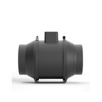 China OEM Design Black Mass Silent Inline Fresh Air Wind Mixed Flow Duct Extractor Fan for sale