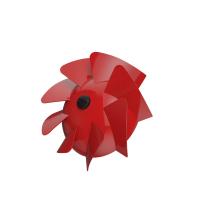 China OEM Design Black Mass Silent Inline Fresh Air Wind Mixed Flow Duct Extractor Fan for sale