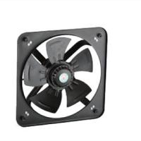 China Customized Logo Retail Square Industrial Wall Fan 3 Phase 380V Axial Exhaust Fan for sale