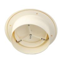 China HVAC Aluminum Return Round Ceiling Diffuser Air Grille for White Air Ventilation System for sale