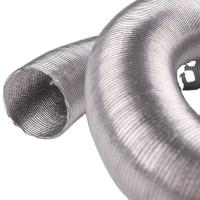 China Flexible Duct 4-12 Inches 100-315mm for Exhaust Fan 162-252 Air Quantity SAA CE for sale