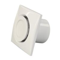 China OEM 6 Inch Bathroom Exhaust Fan with LED Light 240V AC Wall Mount Ventilation for sale