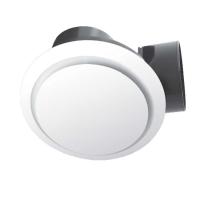China Wall Mount 8 Inch Full Metal Bathroom Ventilation Ceiling Exhaust Fan with Duct Pipe DC Motor for sale