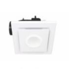 China Wall Mount 8 Inch Full Metal Bathroom Ventilation Ceiling Exhaust Fan with Duct Pipe DC Motor for sale