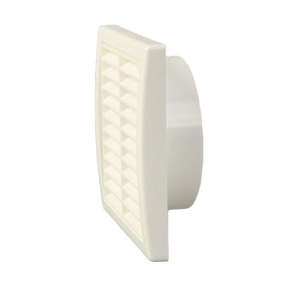 China 240V AC 100mm 125mm 150mm Plastic Round Eggcrate Ventilation Grille ABS PP PC Ducting Fan for sale