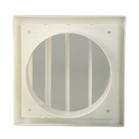 China 240V AC 100mm 125mm 150mm Plastic Round Eggcrate Ventilation Grille ABS PP PC Ducting Fan for sale