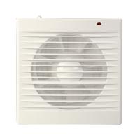 China 6 Inch 150mm Square Plastic Exhaust Fan with LED Light Wall Mounted 240V 248-840 CFM for sale
