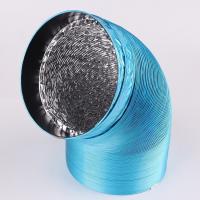 China Plastic Coated Aluminum Duct D200 240V Flexible Air Conditioning Ventilation for sale