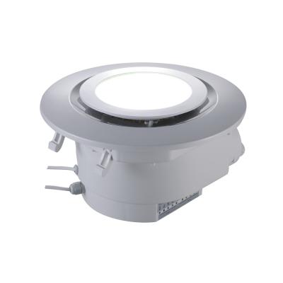 China 240V AC Bathroom LED Light Extractor Exhaust Ceiling Ventilation Fan with Ventilation for sale