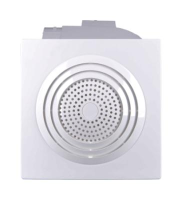 China Round Exhaust Silent Ventilation Fan 150mm with SAA CE Certification White Louvers for sale