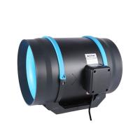 China 6 Inch Inline Duct Fan 240V Temperature Humidity Control for Greenhouse IP44 3 Year Warranty for sale