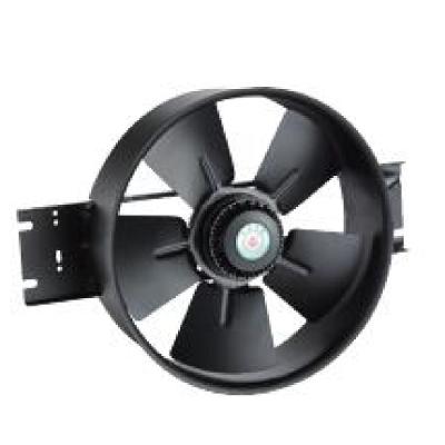 China AC Axial Flow Fan 200mm Square Hydroponic Poultry Farm Greenhouse Ventilation for sale