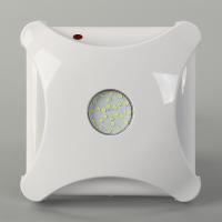 China Plastic Blade 6 Inch 220V Silent Bathroom Ventilation Fan with LED Light for sale