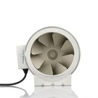 China Plastic 4-8 Inch Low Noise Inline Duct Fan 240V AC for Hydroponic Grow Tent Customization for sale