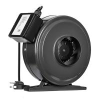 China High Air Flow 6 Inch Inline Duct Fan Exhaust Booster Fan 240V for Hydroponic Grow Tent for sale