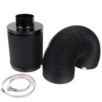 China Stainless Steel Hydroponics Carbon Air Filter 4-12 Inch 240V for Indoor Plant Growing for sale