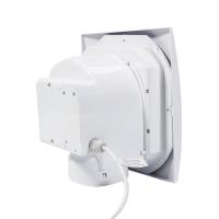 China ELMAK 23-65 Plastic Square Bathroom Exhaust Fan 5 Inch 6 Inch 240V Silent Ventilation for sale