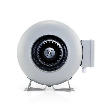 China White 6 Inch High Pressure Inline Duct Fan 240V AC Axial Flow Exhaust Fan for Greenhouse Hydroponics for sale