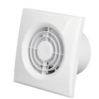 China White 4 Inch 100mm Bathroom Ultra Quiet Ventilation Fan with LED Light 240V Wall Mounted Exhaust Fan for sale