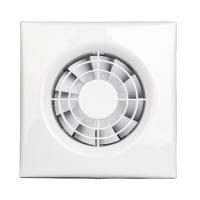 China White 4 Inch 100mm Bathroom Ultra Quiet Ventilation Fan with LED Light 240V Wall Mounted Exhaust Fan for sale
