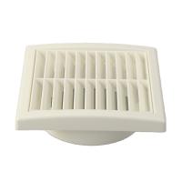 China White Plastic Ventilation Grilles for Air Supply System 3 Year Mechanical Life for sale