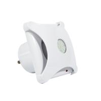 China 4 Inch DC Axial Flow Bathroom Exhaust Fan with Copper Motor Wall Mount 12W for sale
