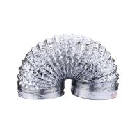 China High Temperature Air Ventilation Duct 120V Flexible Aluminum Ducting for Industrial Use for sale