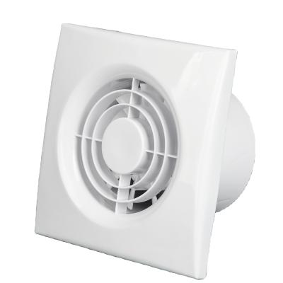 China 220V Bathroom Wall Ceiling Mount Ventilation Fan Plastic Silent with LED Light 6 Inch for sale
