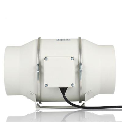 China 240V 10 Inch Industrial Ventilation Exhaust Fan White High Air Flow 120MM for sale