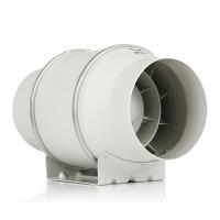 China 240V 10 Inch Industrial Ventilation Exhaust Fan White High Air Flow 120MM for sale