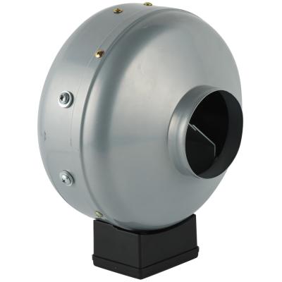 China 240V 440 CFM Grounded Power Cord Duct Fan for HVAC Exhaust with IP44 Waterproof Plastic Blade for sale