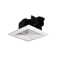 China 10 Inch 240V Axial Flow Mushroom Toilet Ceiling Exhaust Fan with Louver for Bathroom Ventilation for sale