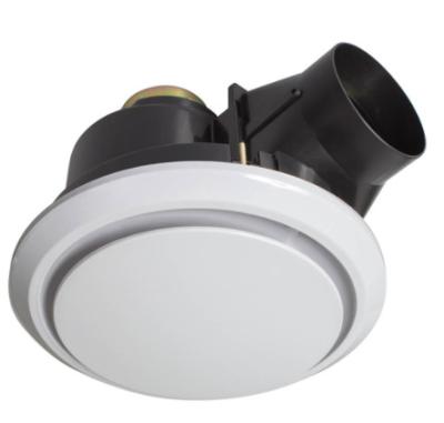 China ABS 12 Inch Bathroom Ventilator Exhaust Fan 110V-240V AC Wall Mount for Hotels for sale