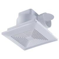 China ABS 12 Inch Bathroom Ventilator Exhaust Fan 110V-240V AC Wall Mount for Hotels for sale