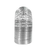 China Mass Air Conditioning Aluminum Flexible Insulation Duct White Color OEM Custom Size 3 Year Warranty for sale