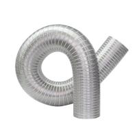 China Mass Air Conditioning Aluminum Flexible Insulation Duct White Color OEM Custom Size 3 Year Warranty for sale
